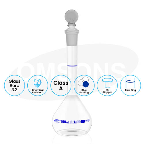 Volumetric Flask W.Mouth | Elite Scientific & Meditech Co.